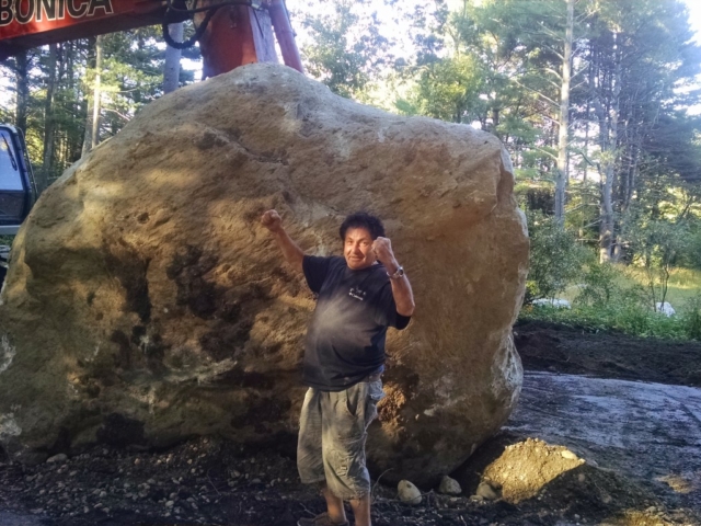 Boulder Removal - Excavation | Septic | Landscaping Contractor | Acton MA